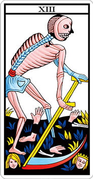 La Muerte (XIII) Arcano 13 de los arcanos mayores del Tarot